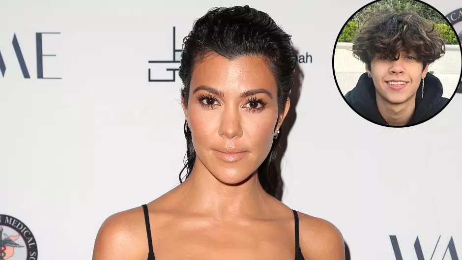 Kourtney Kardashian we söýgülisi Trawis Barkeriň ogly Landon eýýäm bilelikde degişmeler edýärler