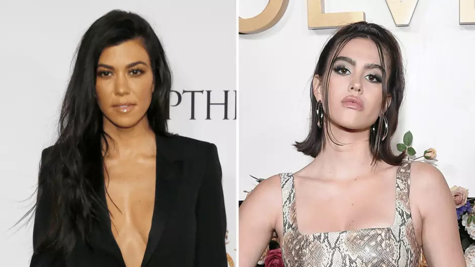 Kourtney Kardashian Ana 'Tension' na Sio 'Chummy' na Mpenzi wa Scott Disick Amelia Hamlin