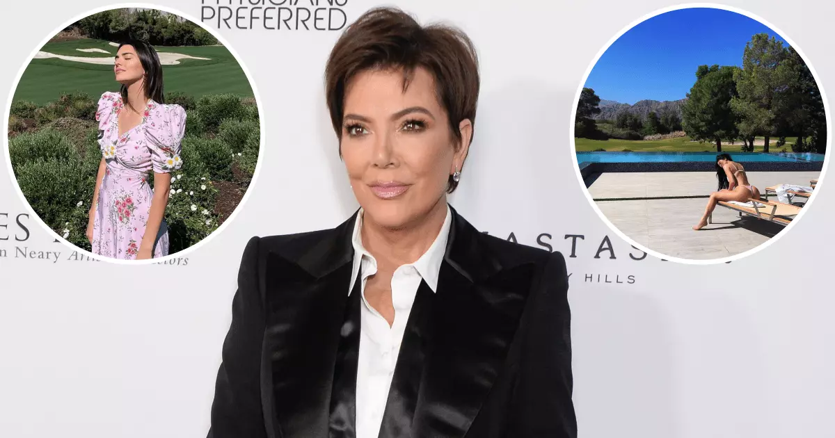 Kay Kris Jenner nan Palm Springs se yon fanmi pi renmen: Gade andedan!