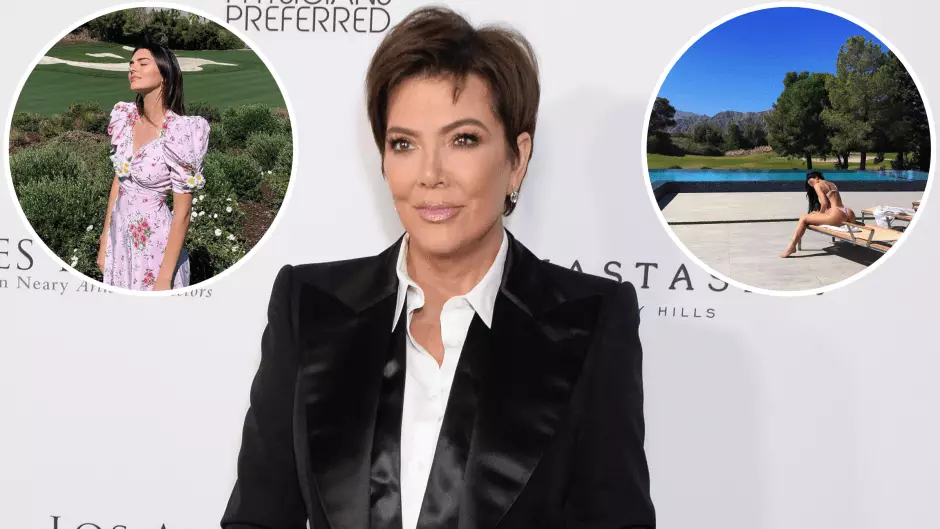 La Kardashians Amas Pasigi Tempon ĉe la $12 Miliono da Palm Springs Hejmo de Kris Jenner
