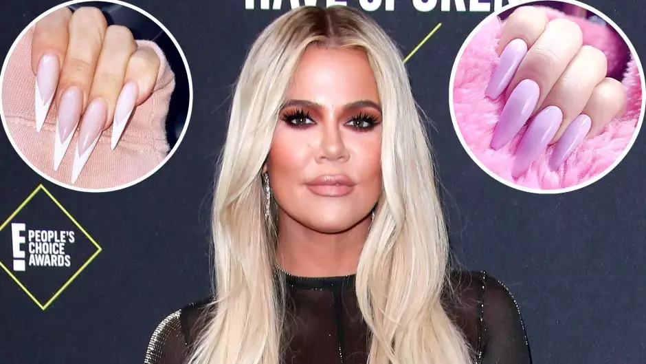 Khloe Kardashian meast extravagante manikure ea