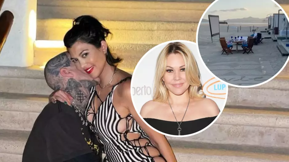 Shanna Moakler Shades Kourtney K., Nit de pel·lícules de Travis Barker