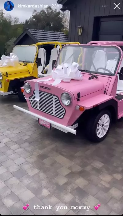 Kris Jenner Regalos de Nadal Moke Cars