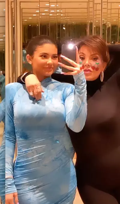 Kylie Jenner och Kris Jenner