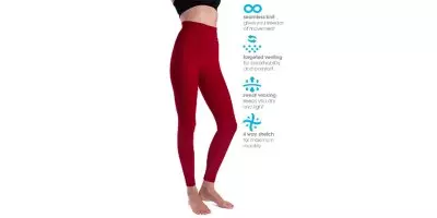 Homma Premium зузаан өндөр бэлхүүстэй хэвлийн шахалттай тураах Leggings