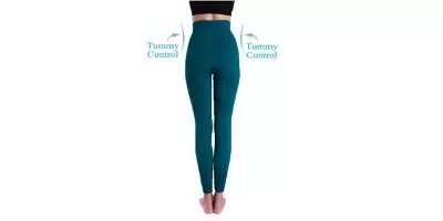 Homma Premium Eshinyeneyo esinqeni esiPhezulu sokuNxinzelela kweTummy ukuSlimming Leggings