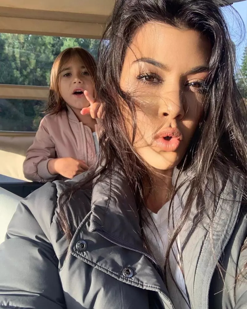Kourtney Kardashian e Penélope Disick