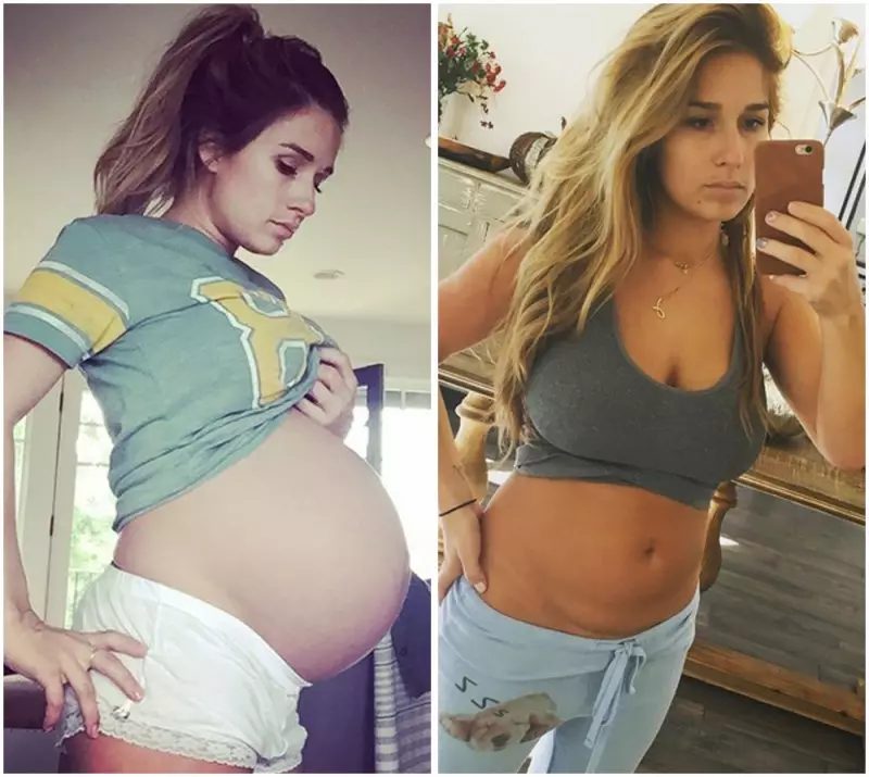 Giposte ni Jessie james decker ang lawas sa bata