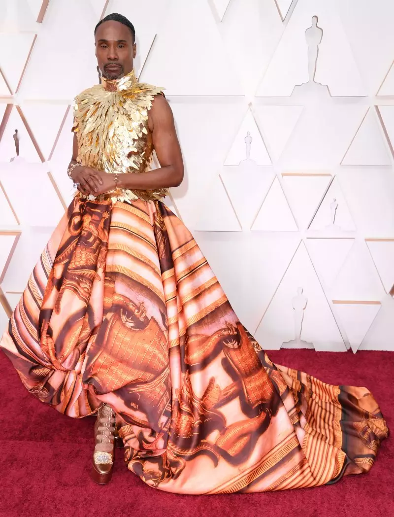 billy porter oscars rooi tapyt 2020