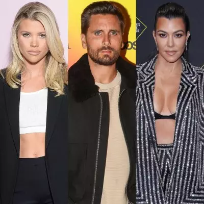 Sofia Richie, Scott Disick, Kourtney Kardashian