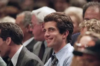 John F. Kennedy Jr Smiling