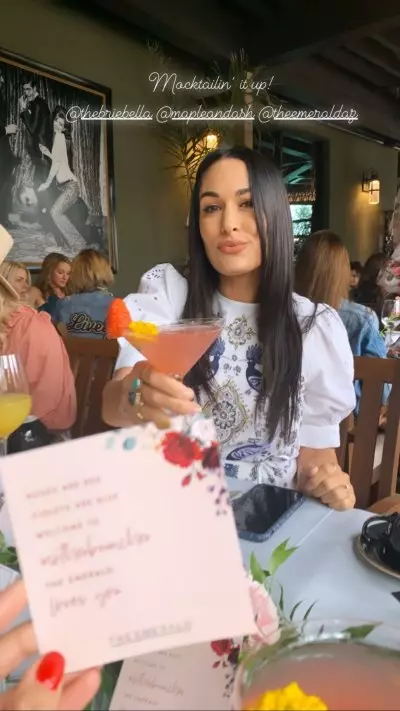 Brie Bella a Brunch