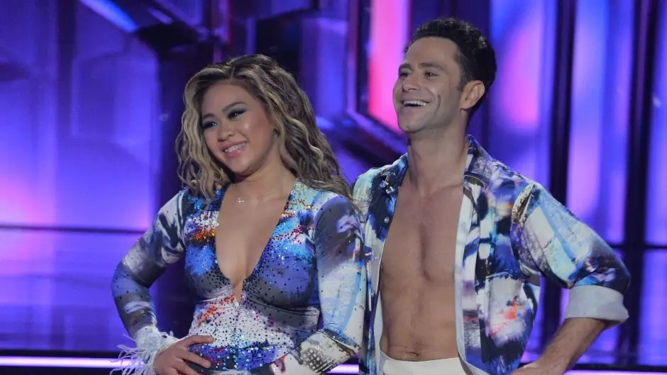 SUNI LEE, SASHA FARBER Dançando com as estrelas Janet Jackson Night