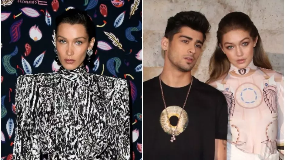 Bella Hadid, Zayn Malik, na Gigi Hadid