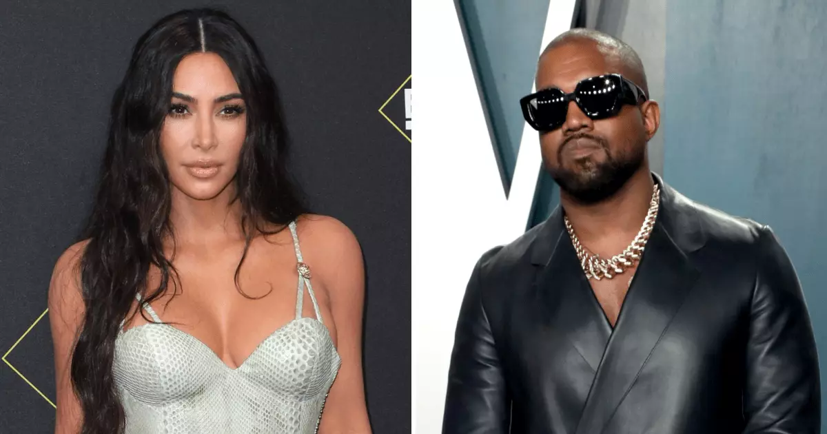 Kim Kardashian phản ứng trước sự ra đi của Kanye West với vẻ ngoài giống người ngoài hành tinh