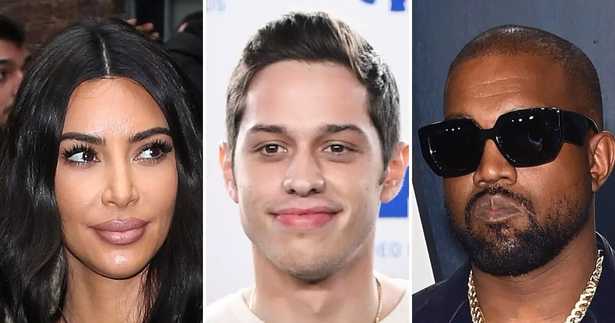 Kim Kardashian, ມື້ເຂົ້ານອກຂອງ Pete Davidson ທ່າມກາງລະຄອນ Kanye