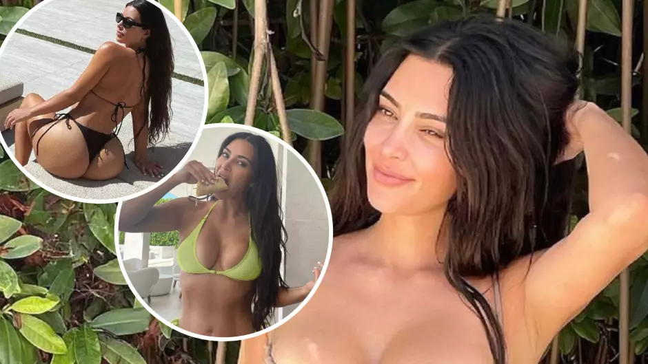 KIM KARDASHIAN SEXIEST FOTO'S TIJDENS DE SCHEIDING VAN KANYE WEST