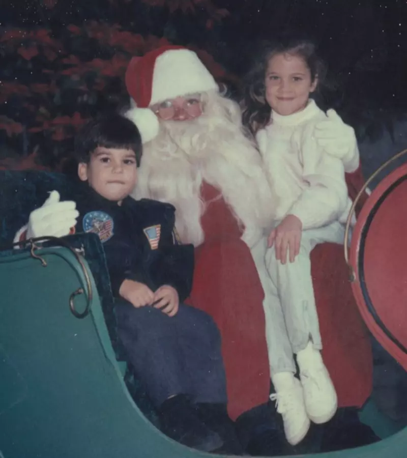 Kardashian Christmas Throwback-billeder