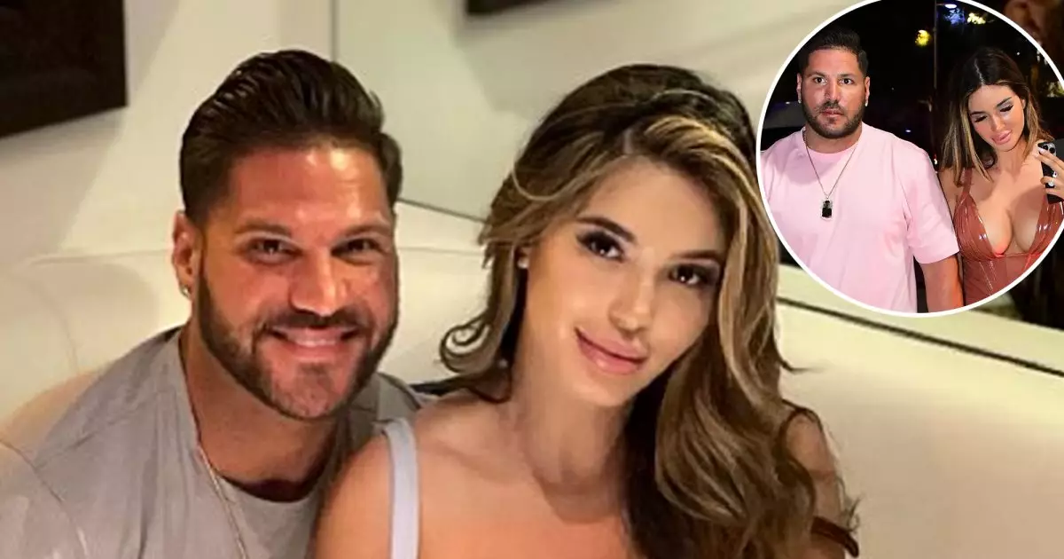 Ronnie Ortiz-Magro, Saffire Matos Gandeng Tangan