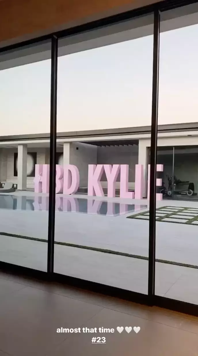 Xaflada dhalashada Kylie Jenner