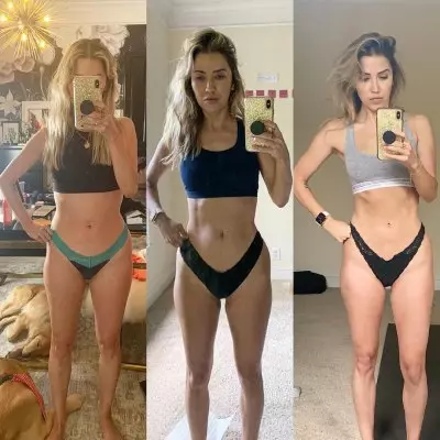 Kaitlyn Bristowe Transformación apta para bailar coas estrelas