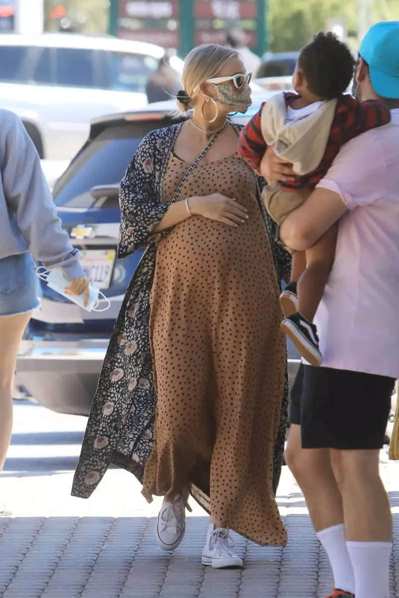 Gravid Ashley Simpson med Evan Ross träffar Sean Stewart i Malibu