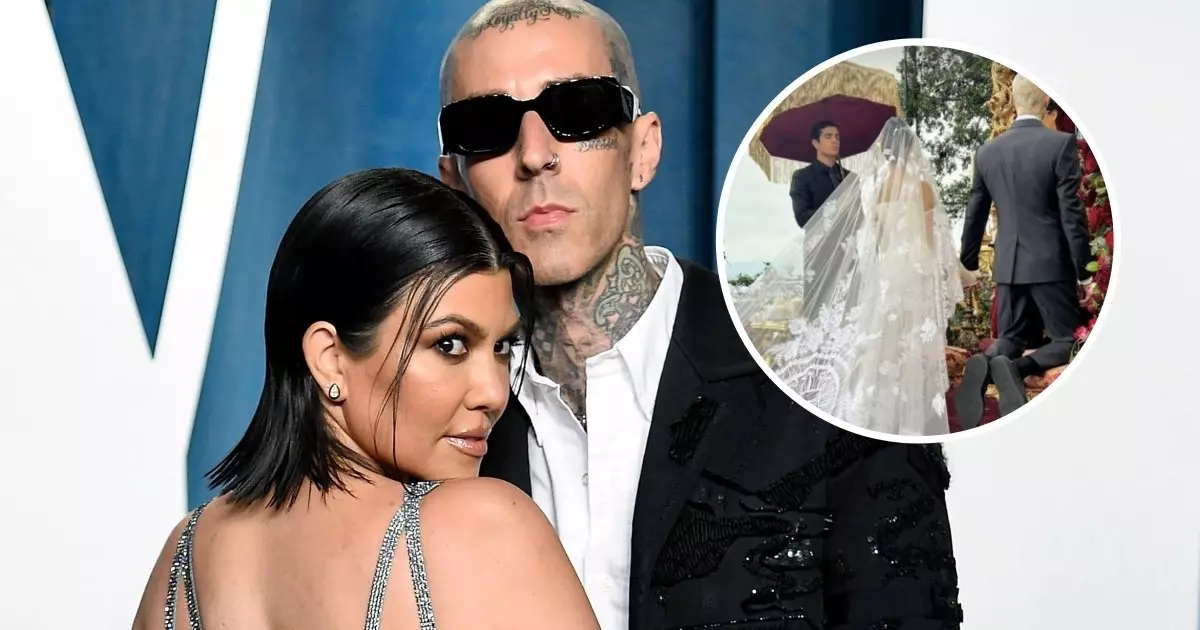 Kourtney Kardashian, Travis Barker's Italy Wedding Photos, Vaenzi