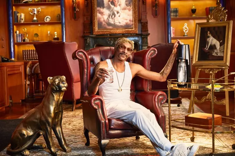 Snoop Dogg na campanha de férias da SodaStream