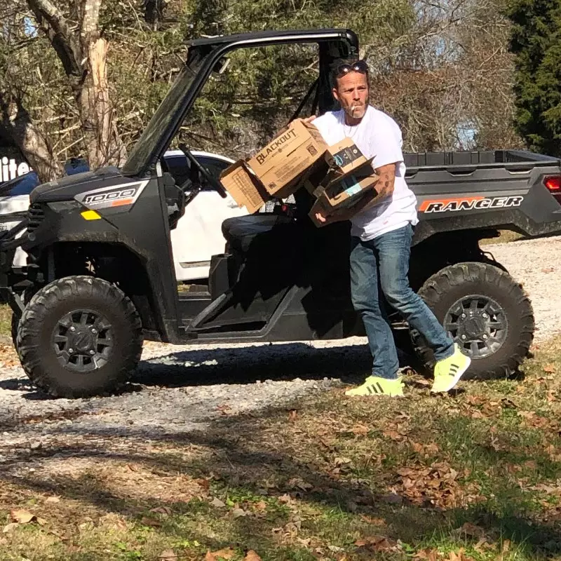 Stephen Dorff sur le tournage d'Embattled