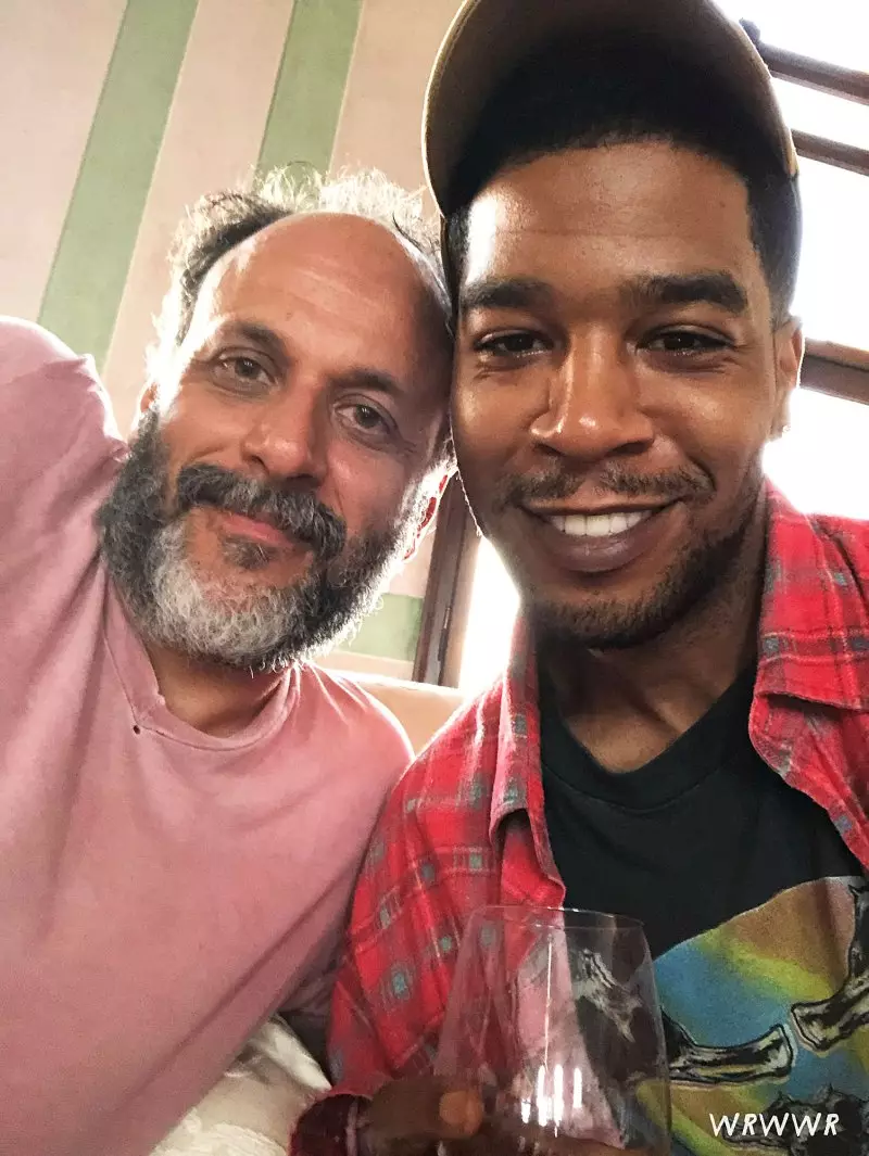 Diretor Luca Guadagnino e Kid Cudi