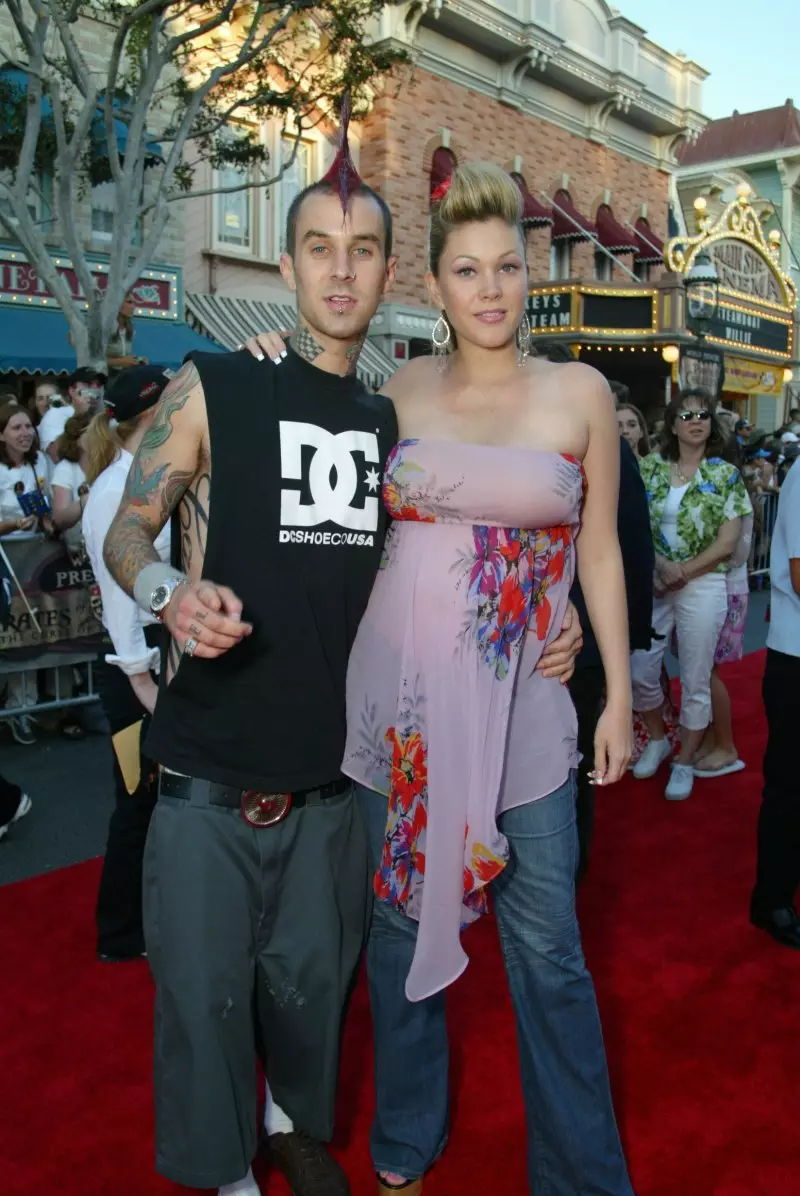 រូបថតរបស់ Travis Barker និង Shanna Moakler PDA Moments