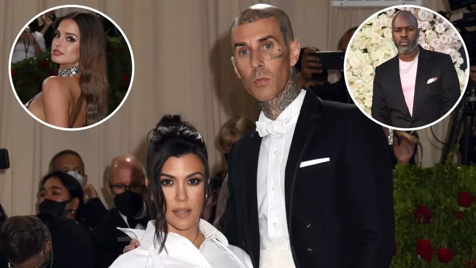 Ar Iarraidh an Searmanas? Daoine Cáiliúla a Bhain amach Bainise Kourtney Kardashian agus Travis Barker