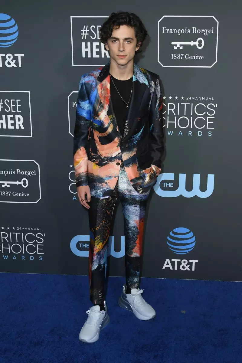 Premios de elección da crítica timothee chalamet 2019