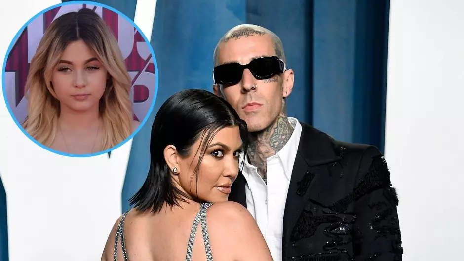 Ongokwatirana kumene a Kourtney Kardashian ndi Travis Barker Crash Kanema wa TikTok wa Alabama Barker mu zovala zaukwati