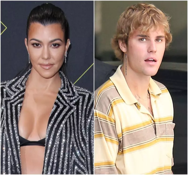 Kourtney kardashian tafaoga faamasani justin bieber