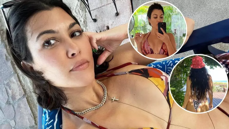 40'ın üzerinde ve Muhteşem! Kourtney Kardashian'ın Yıllar Boyunca En İyi Bikini Anları