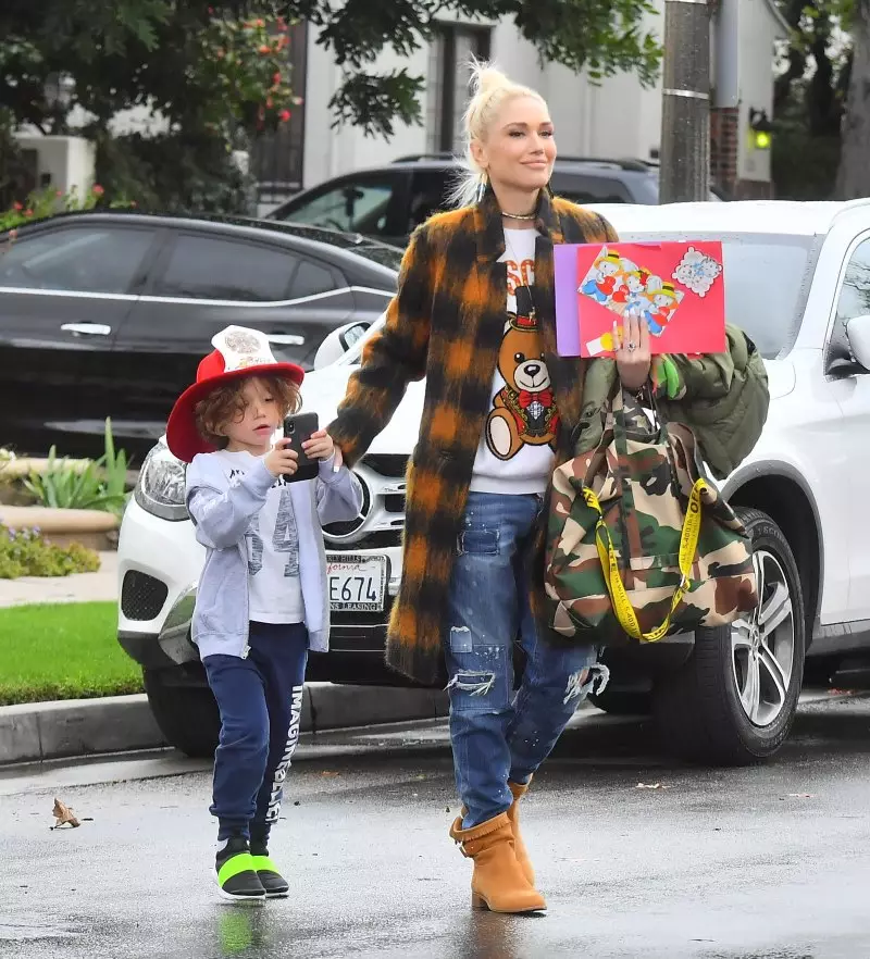 Blake Shelton en Gwen Stefani zagen tijd doorbrengen met haar familie