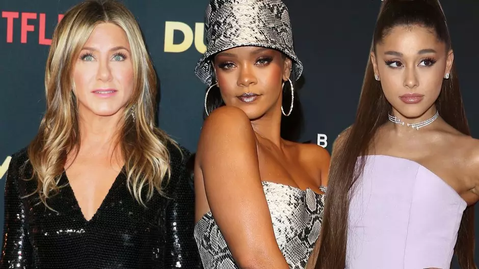 Jennifer Aniston Rihanna Ariana Grande Badass Ceilteach Aonair