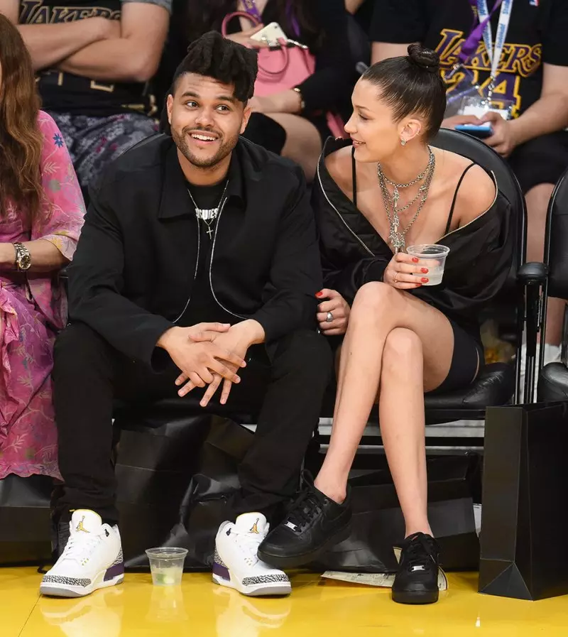 Bella Hadid og sætustu augnablik The Weeknd