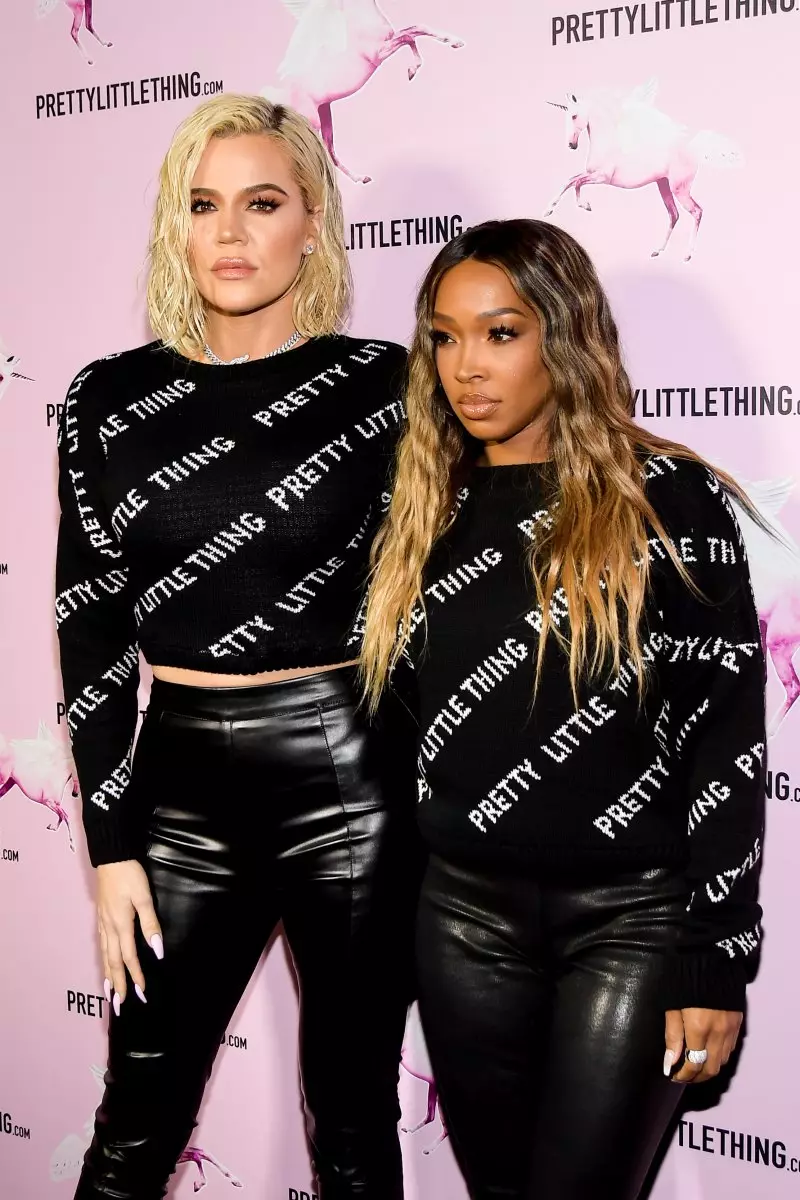 Penampilan pertama Khloe Kardashian dan Malika setelah tristan selingkuh