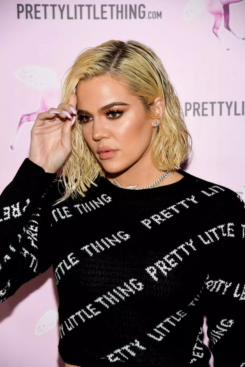 Khloe Kardashian premye aparisyon apre tristan kopye