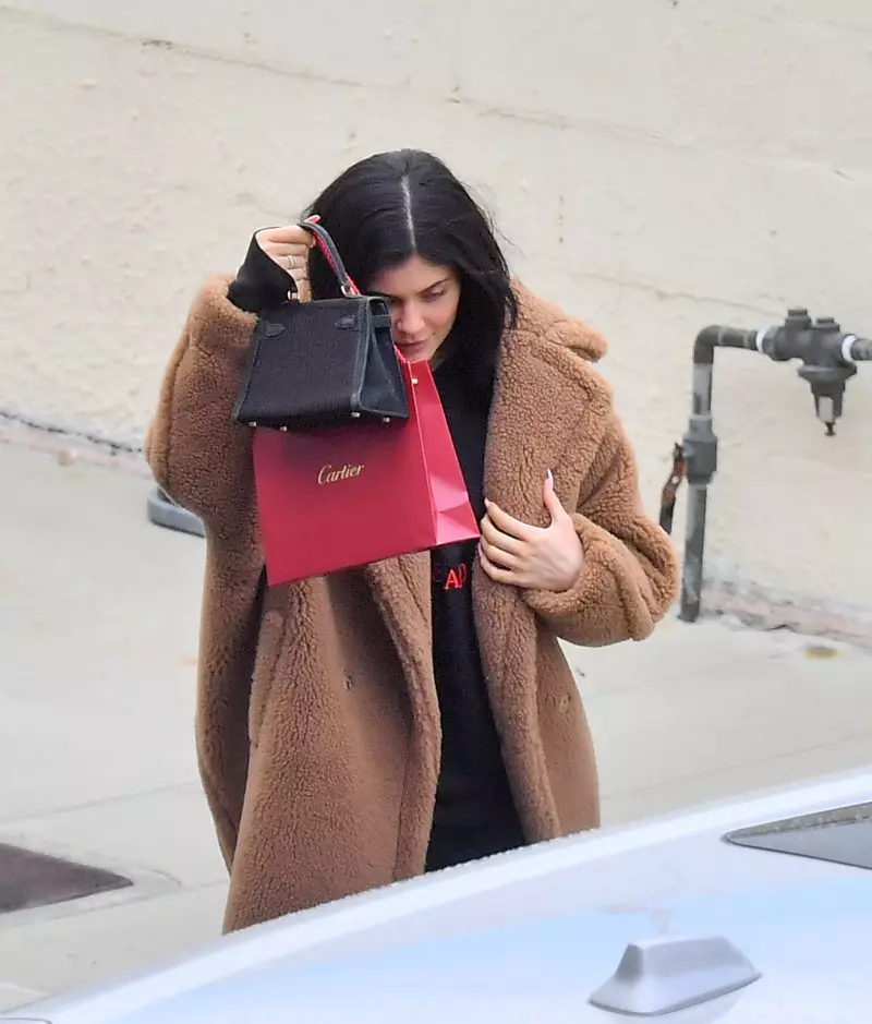 Kylie Jenner shihet në publik për herë të parë që kur u raportua se shoqja e saj më e mirë jordyn woods tradhtoi me Tristan Thompson.