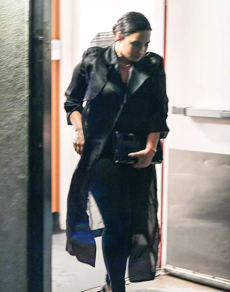 Demi Lovato so opazili na večerji s prijatelji ob razhodu Henrija Levyja