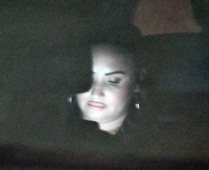 Demi Lovato Spotted na večeri s priateľmi uprostred rozchodu Henriho Levyho