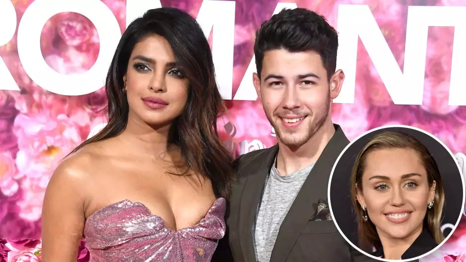 Priyanka Chopra setzt hir Fuerderung am Nick Jonas op Miley Cyrus Post