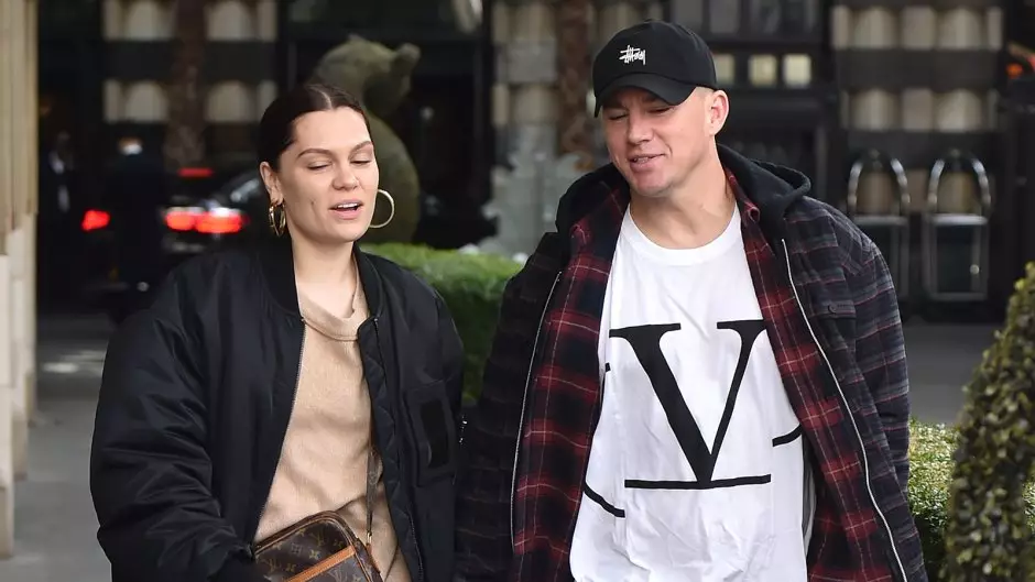 Channing Tatum og Jessie J brosa öll í London