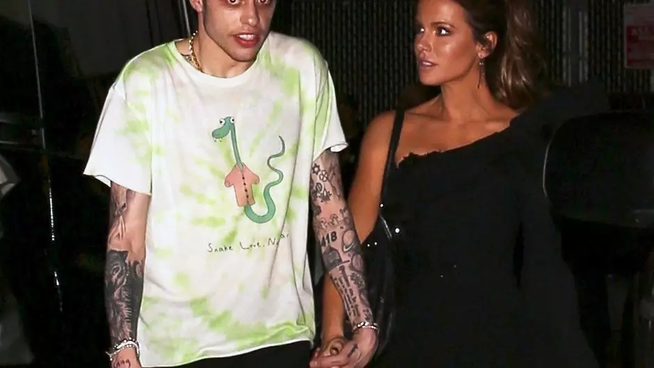 Pete Davidson Kate Beckinsale fẹnuko