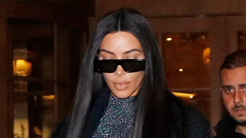 Le body transparent de Kim Kardashian à Paris