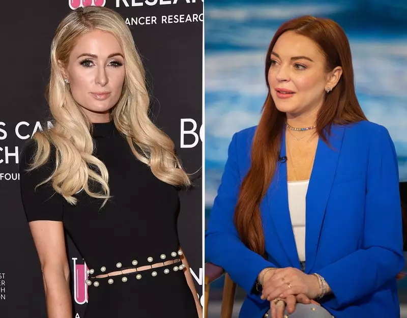 Paris Hilton Feuds gyda Lindsay Lohan