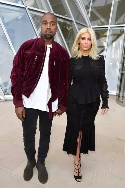 Kim Kardashian, Kanye West, Párizs 2015